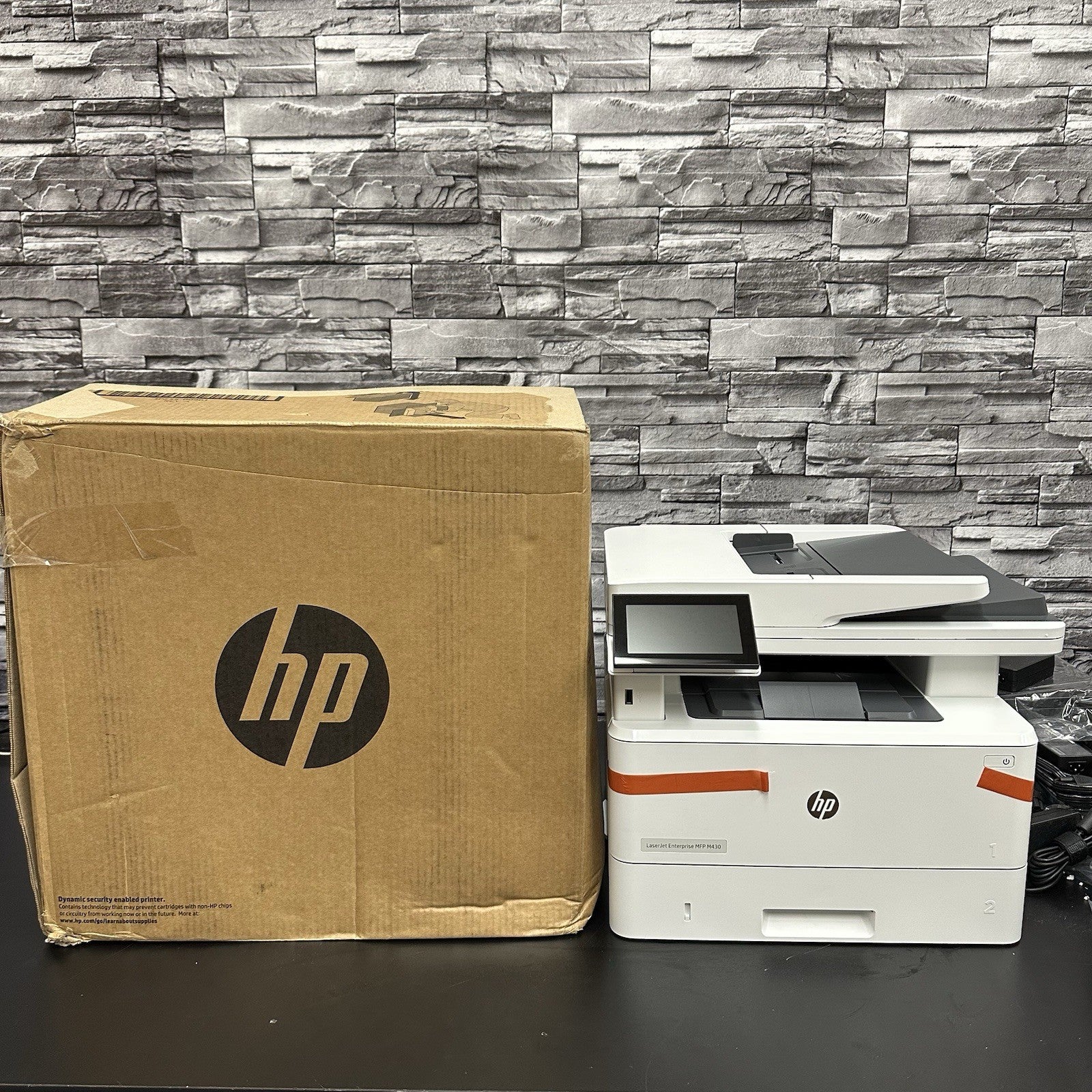 HP LaserJet Enterprise MFP M430f Monochrome All-in-One Printer (3PZ55A ...