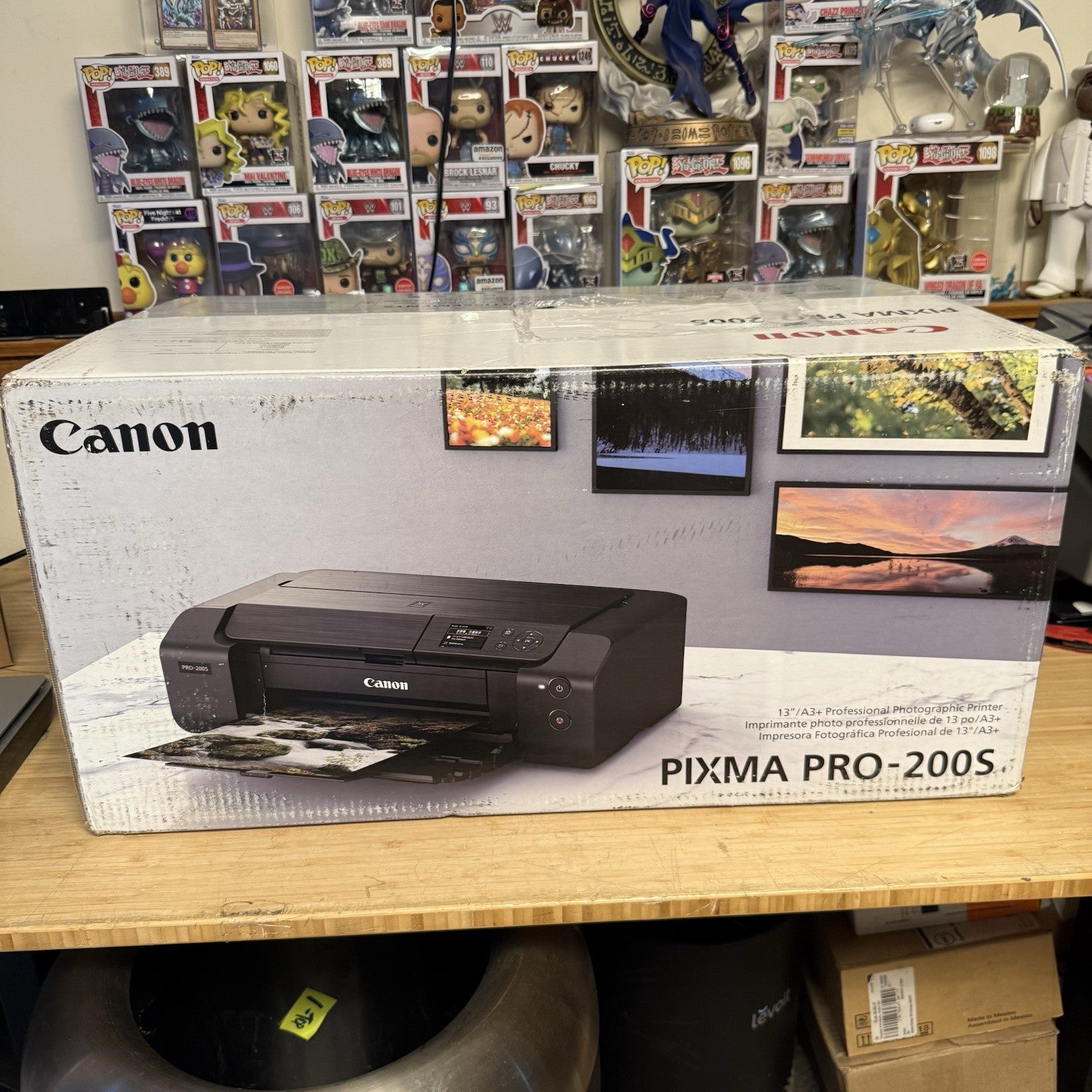 Canon - PIXMA PRO-200S Professional Wireless Inkjet Photo Printer - Bl ...