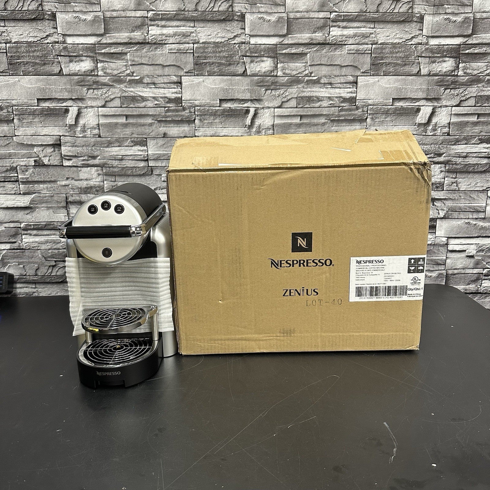 Nespresso Zenius ZN100 Professional Coffee Expresso Machine – ShopuCarry