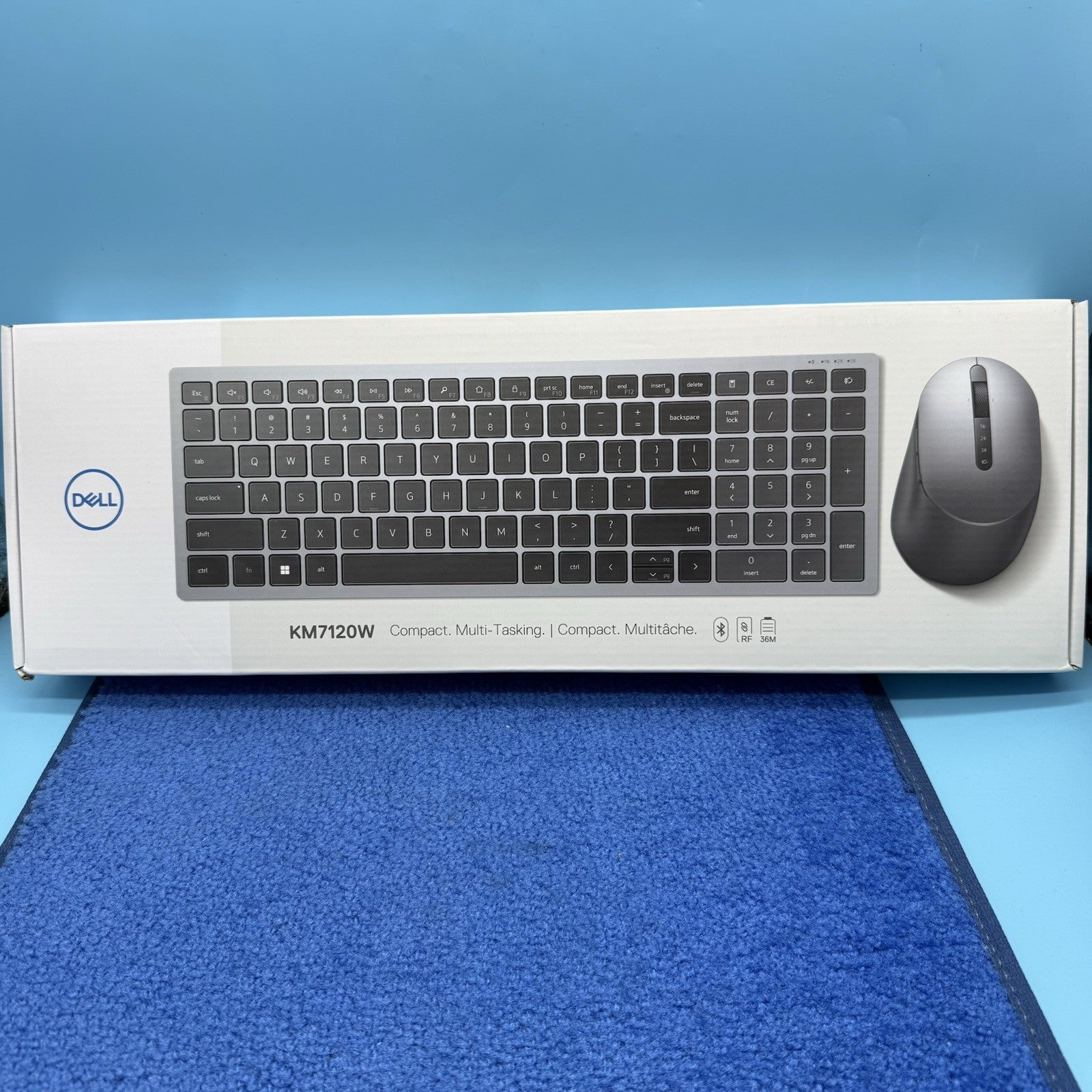 Dell Multi-Device Wireless Keyboard and Mouse Combo KM7120W US – ShopuCarry
